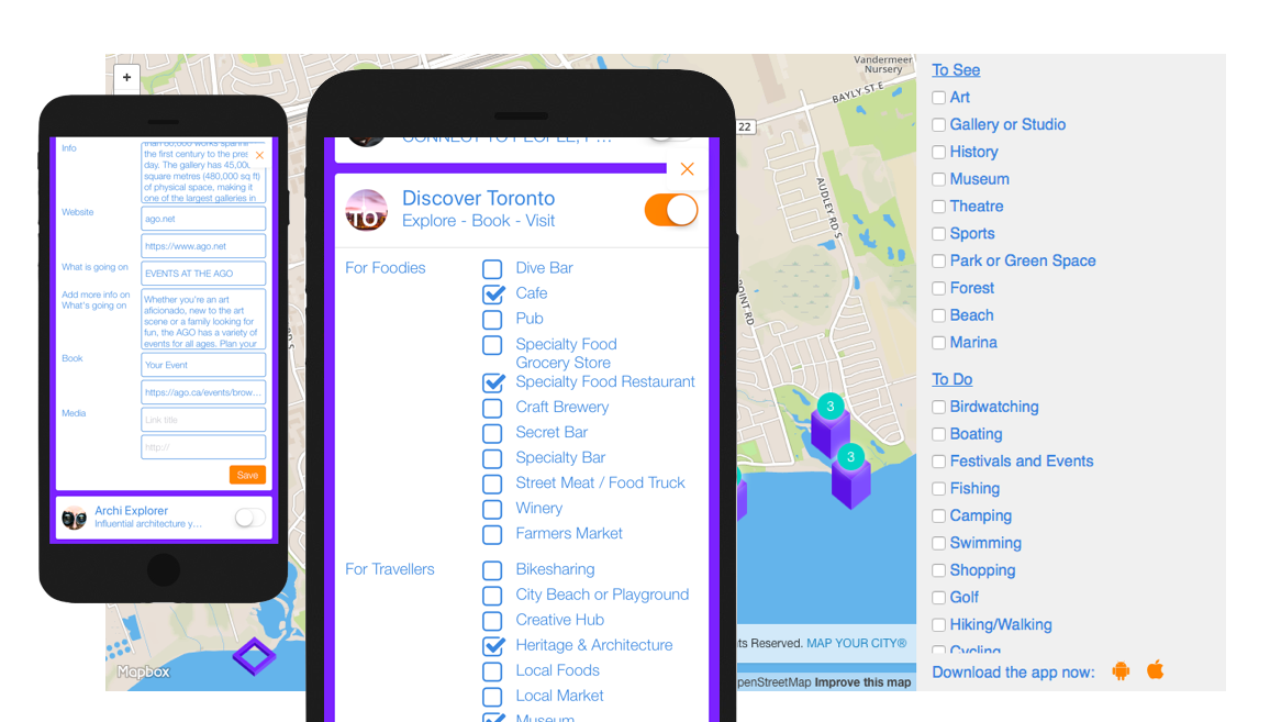 Step 2 - Using the Form Builder - Map Your City